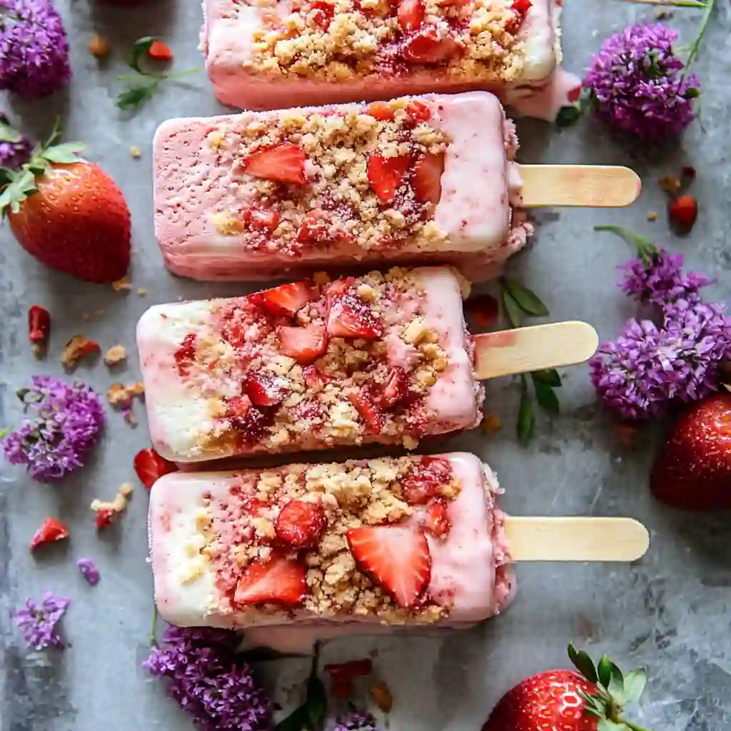 Best Homemade Strawberry Shortcake Ice Cream: Easy, Creamy Bars ...
